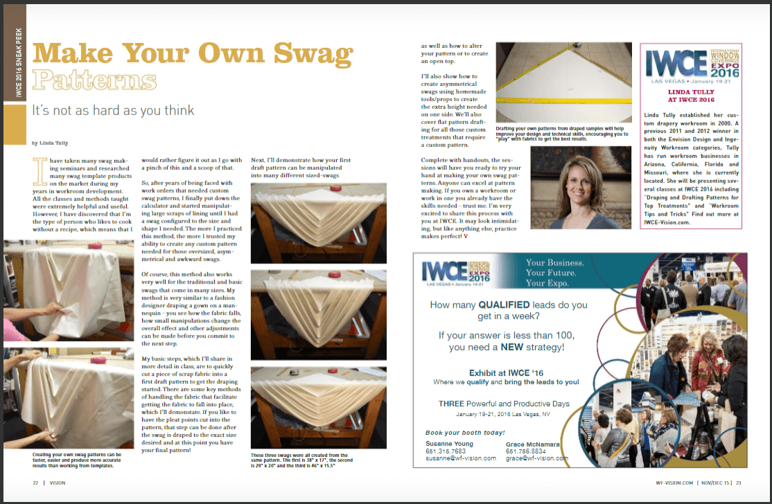 About Drapery Designer Linda Tully » Client Testimonials